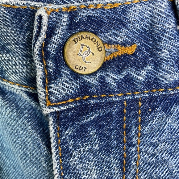 Diamond Gusset Jeans | Jeans | Vintage Diamond Cut Gusset Denim Blue ...